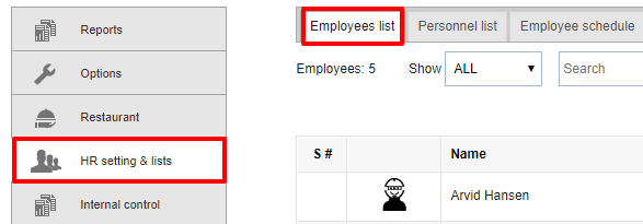 How to inactivate employees – gastroplanner.com