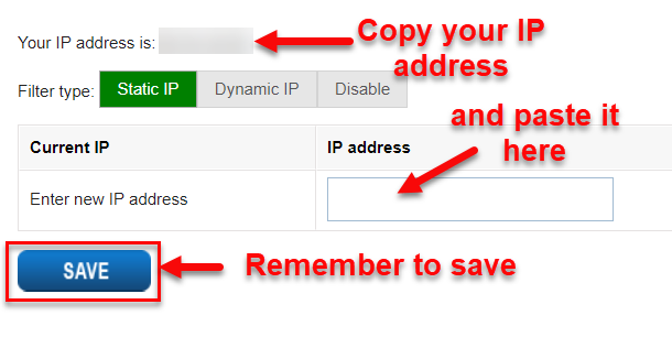 Setting up an IP filter – gastroplanner.com